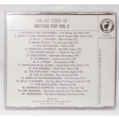 VARIOS THE HIT STORY OF BRITISH POP VOL.8